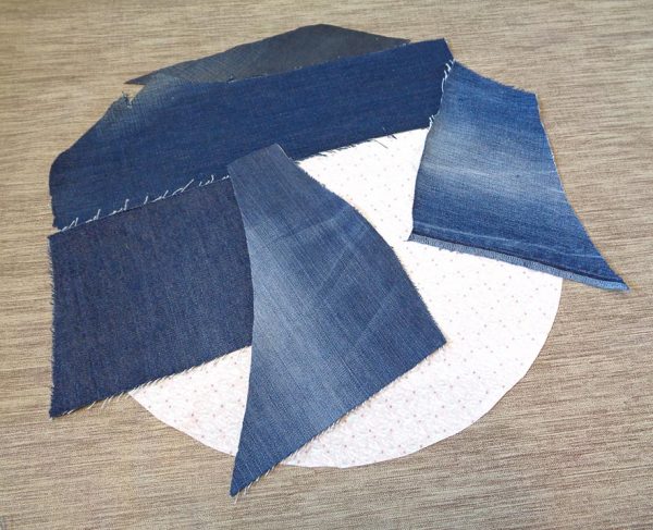 Crazy patchwork - Make it in denim - Easy sewing for beginners