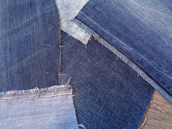 Crazy patchwork - Make it in denim - Easy sewing for beginners