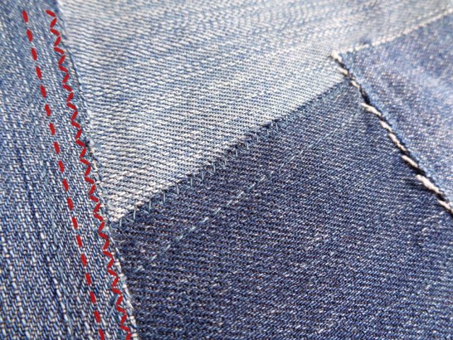 Crazy patchwork - Make it in denim - Easy sewing for beginners