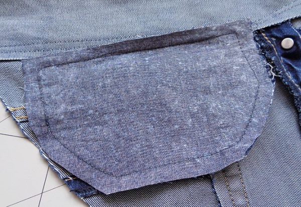 Zipper pocket tips - Make it in denim - adding a metal zipper pocket