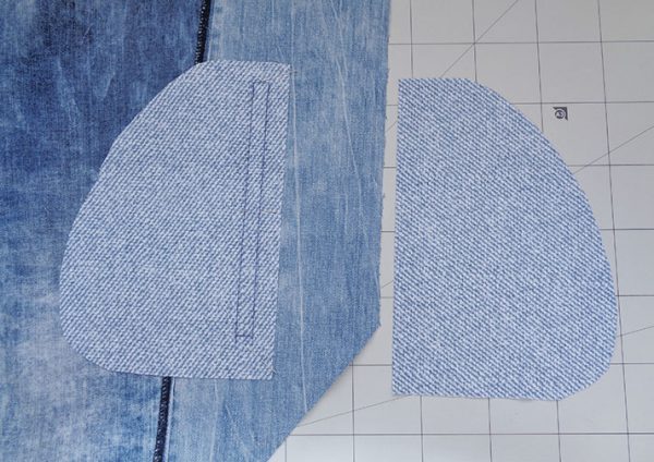 Zipper pocket tips - Make it in denim - adding a metal zipper pocket