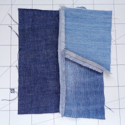 Reverse patchwork - Make it in denim - Recycling denim sewing lessons