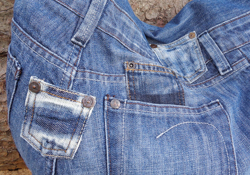 Jeans pockets - Make it in denim - Reusing jeans' pockets