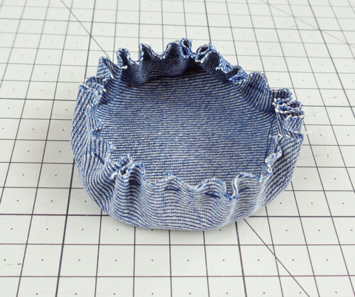 Denim pin cushion - Make it in denim - Free sewing instructions