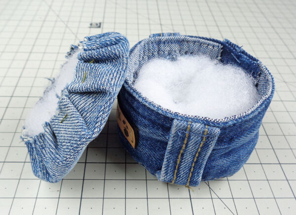 Denim pin cushion - Make it in denim - Free sewing instructions